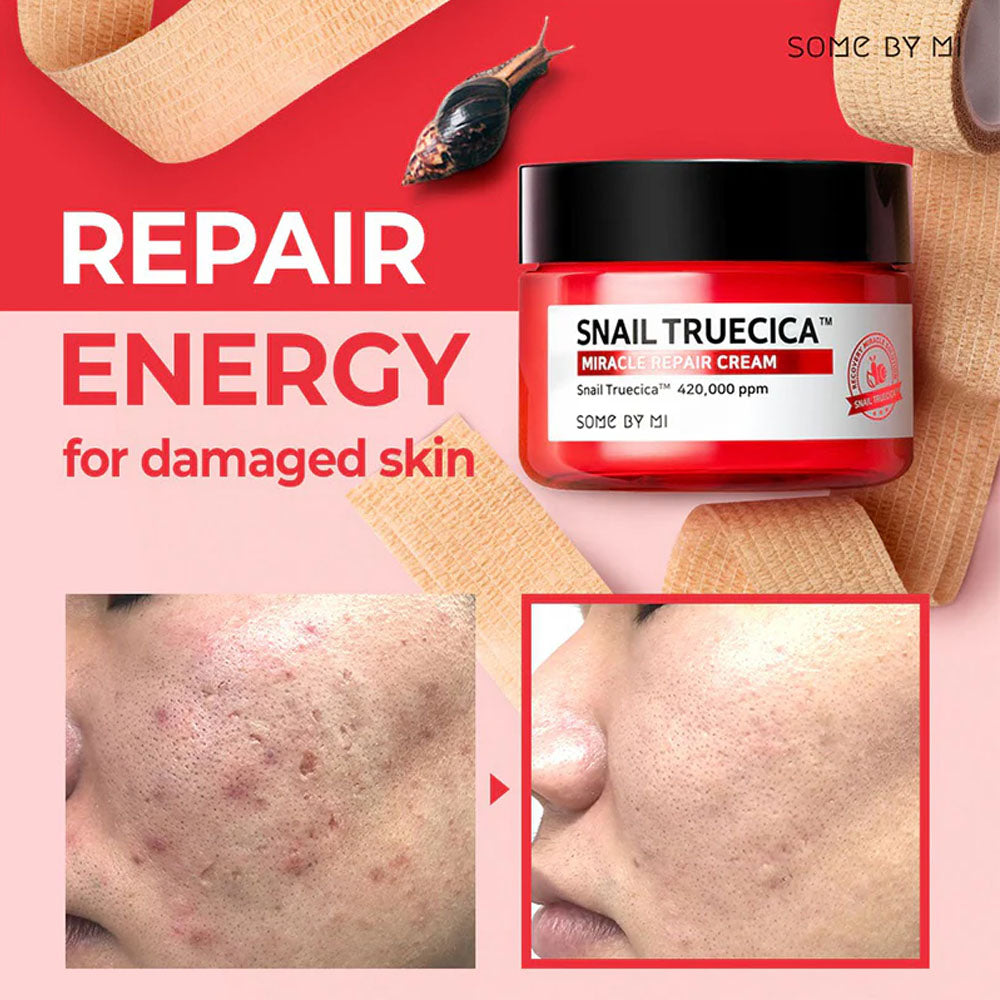 Some By Mi Snail Truecica Miracle Repair Cream – 60g – bellevous-in