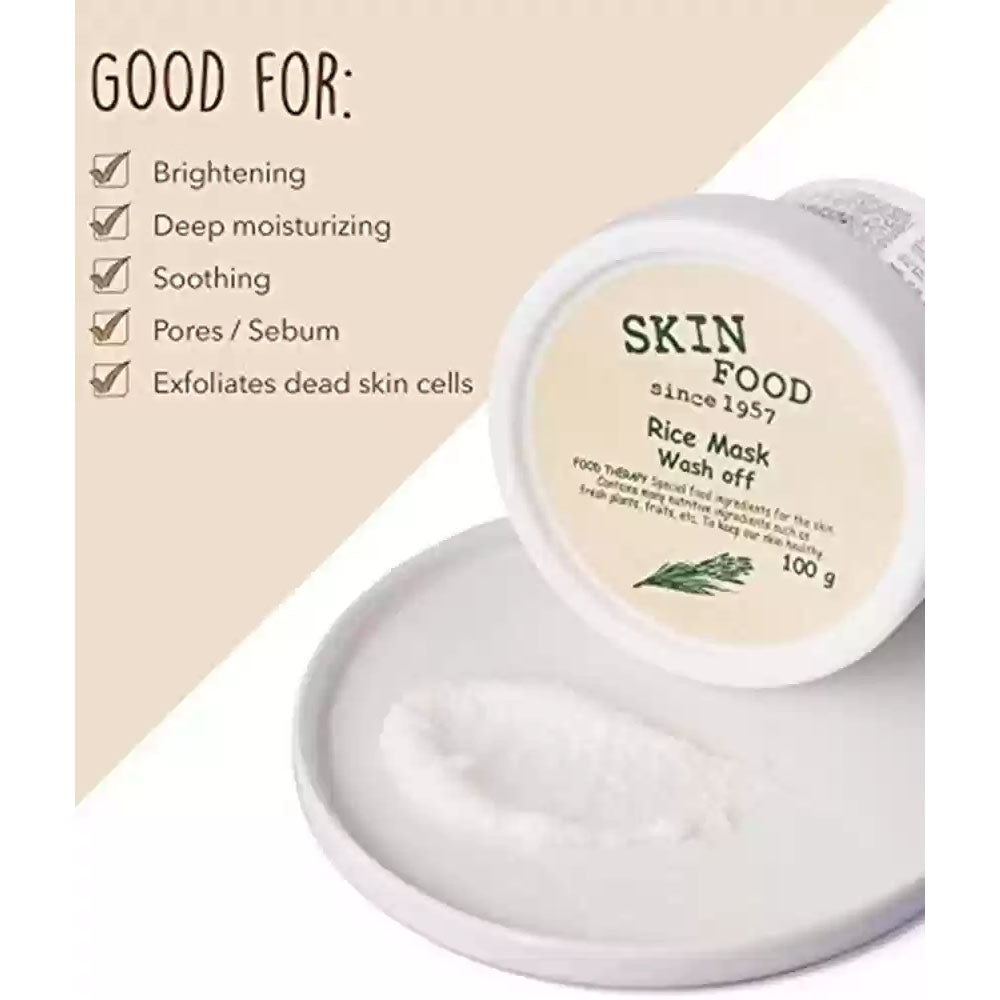 Skinfood Rice Mask Wash Off – bellevous-in
